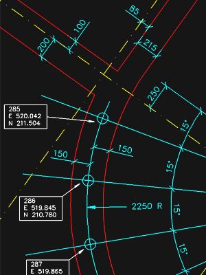 Setting Out & Site Engineering | AXIOM Geomatics | Hertfordshire